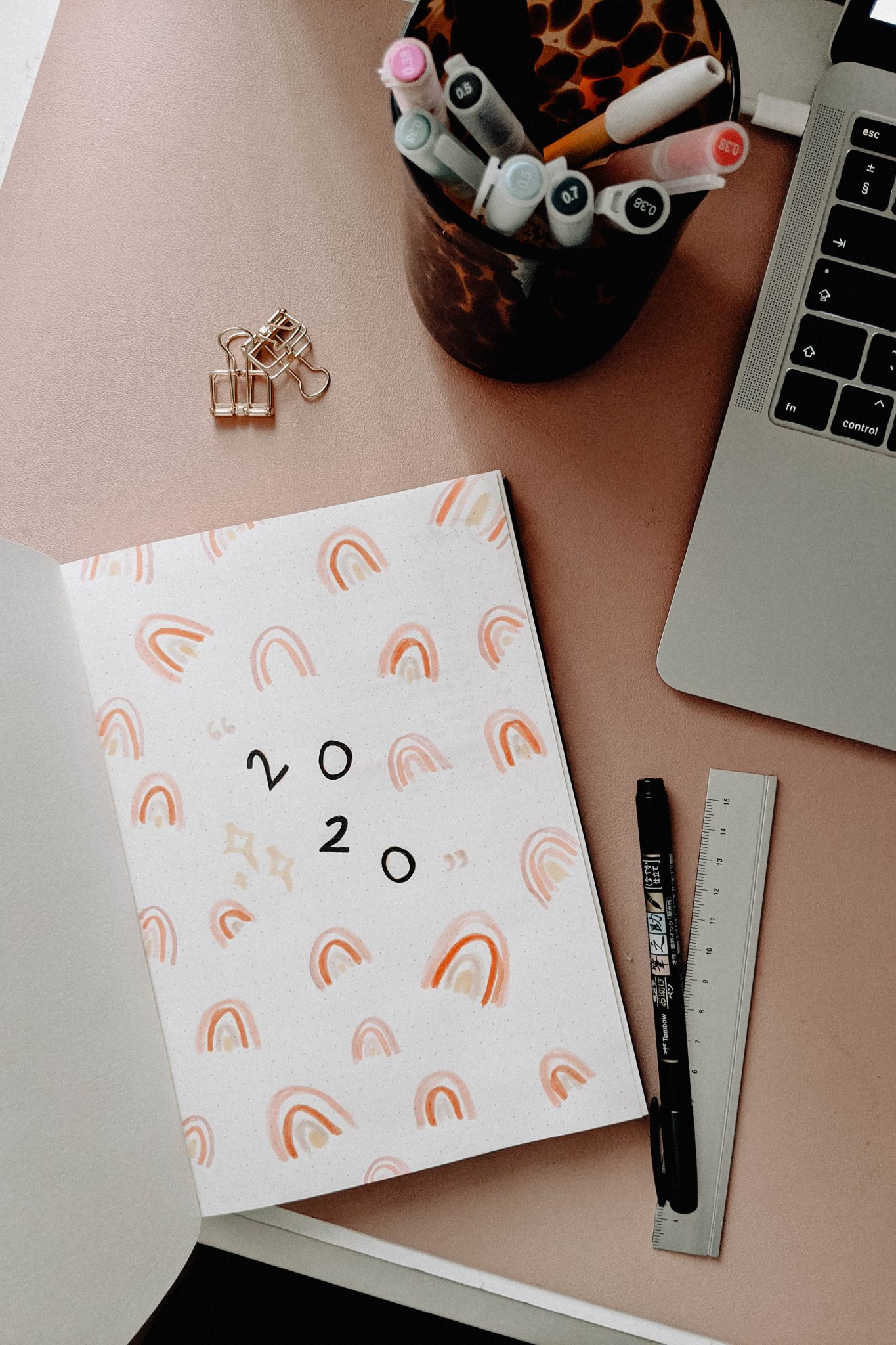My 2020 Bullet Journal Set-up · Daisybutter